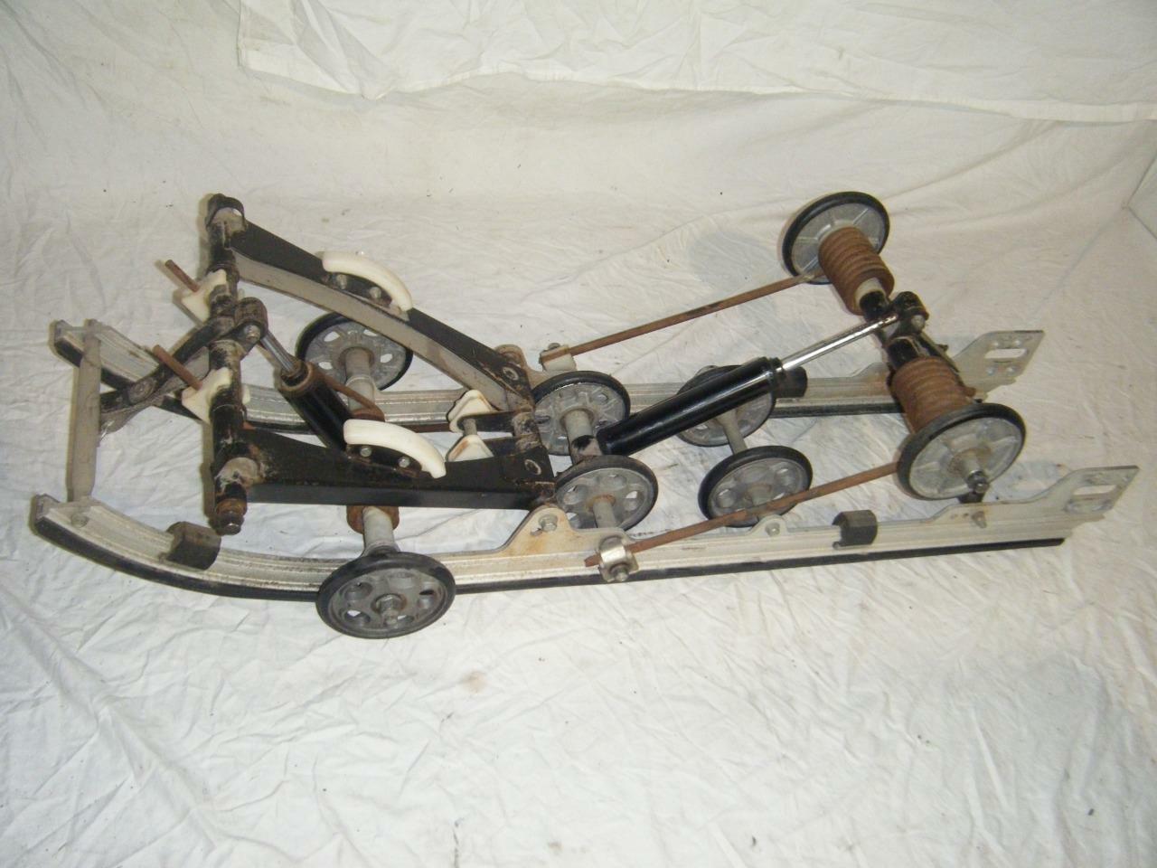 Rear Suspension Shock Arm Idle Wheel Track Guide Rail 88 89 Yamaha ...