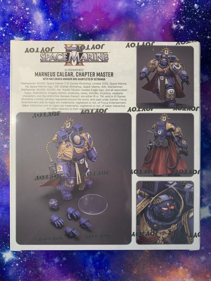 Warhammer 40k Joytoy Ultramarines Marneus Calgar - Chapter Master ...
