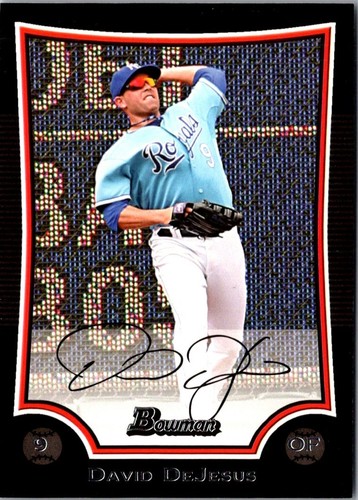 2009 Bowman David DeJesus #27 Kansas City Royals Baseball Card | eBay