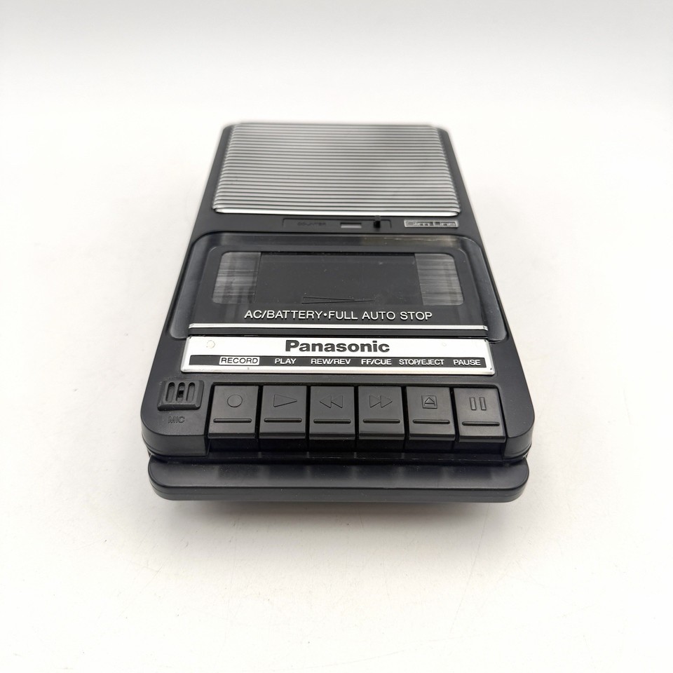 Panasonic RQ-2102 Slim Line Portable Cassette Tape Player & Recorder ...