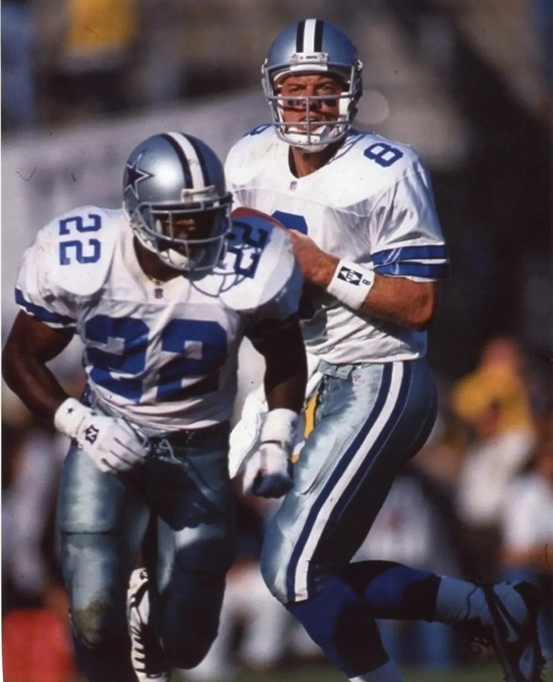 Troy Aikman And Emmitt Smith Dallas Cowboys Sport 8x10 PHOTO PRINT | eBay