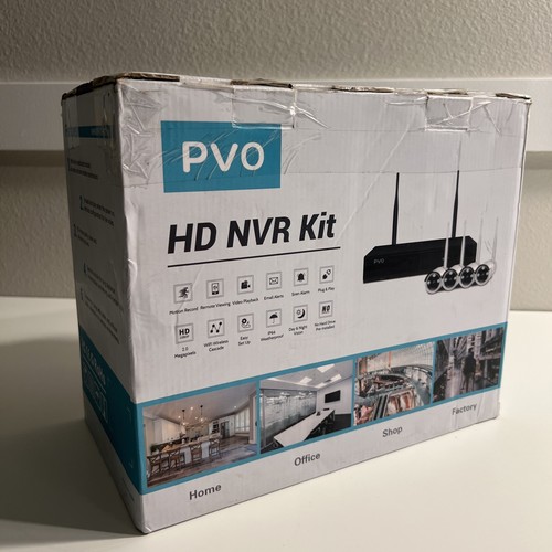 Smart HD NVR Kit Home Wired System 8CH NVR 4Pcs 2MP WIFI No hard drive ...