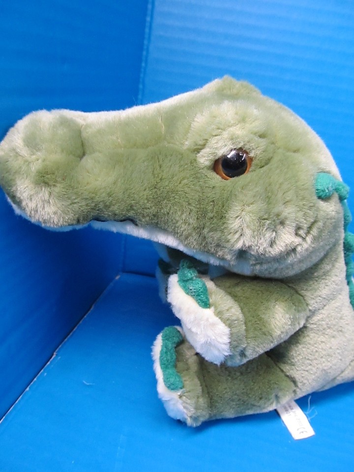 Vtg 2003 Wildlife Artists Long Tail ALLIGATOR 18" Plush STUFFED ANIMAL ...