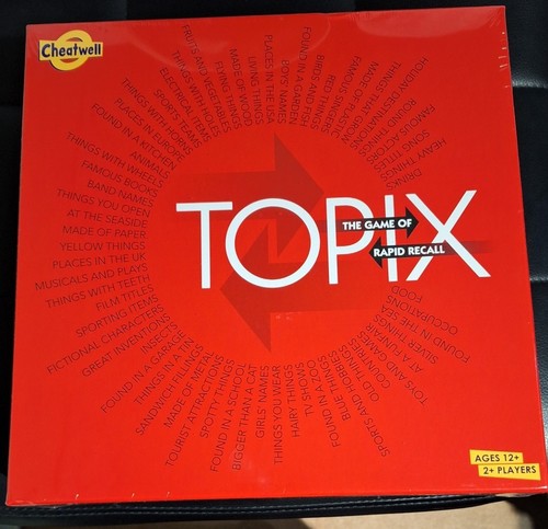 Topix - Naming Game by Cheatwell (12yrs+) BRAND NEW - SEALED ! | eBay UK
