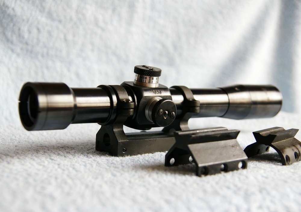 Soviet Russian Mosin Nagant PE PEM Scope&Mount Reproductions Steel RSM ...