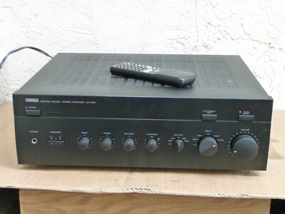 Vintage Yamaha AX 490 170-watt Stereo Integrated Amplifier w Remote | eBay