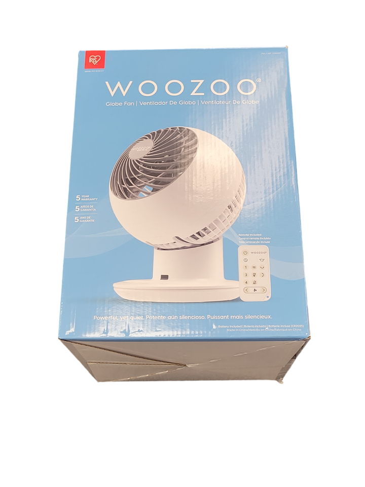 Woozoo 5-Speed Oscillating Globe Fan with Remote Control | eBay