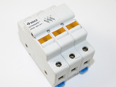Gould USM3I 3p 30a 600v Ultrasafe Fuse Holder Used | eBay