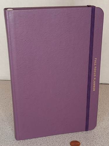 Michael Hyatt Full Focus Planner New Leather 1st Edition Pink Purple | eBay