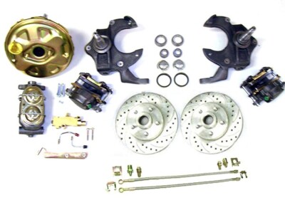 1967 69 Camaro Firebird F Body 2" Drop Power Disc Brake Conversion Kit ...