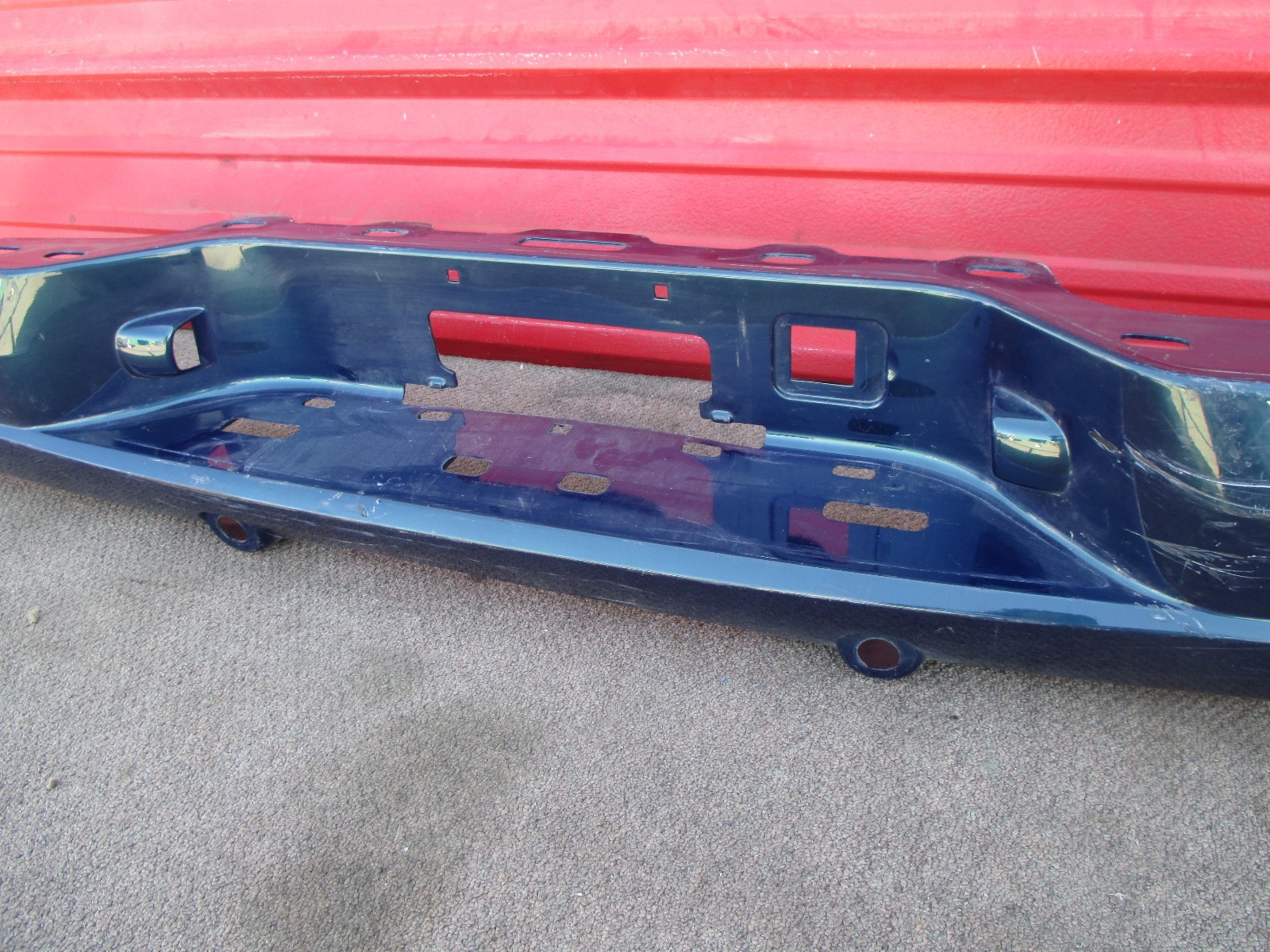 02 03 04 05 06 CADILLAC ESCALADE REAR BUMPER OEM 2002 2003 2004 05 06 ...