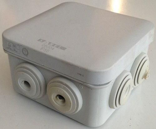 élèctricité BOITE DE DERIVATION 7 POINTS SAREL 05004 IP55 450v 8x8x5 | eBay