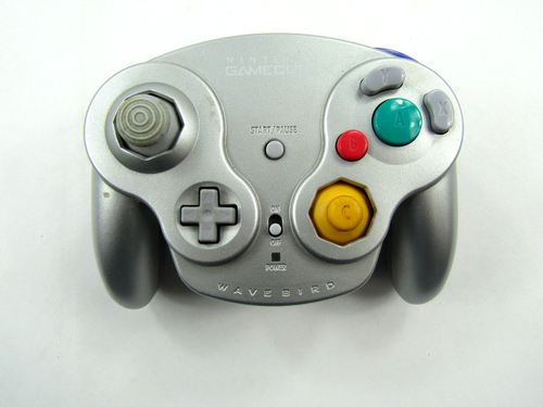 Nintendo Gamecube Wavebird Controller Gray DOL-004 Wireless Tested No ...