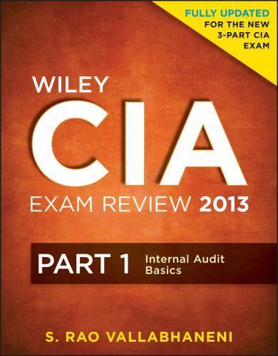 Wiley Cia Exam Review Ser.: Wiley CIA Exam Review 2013, Part 1 ...