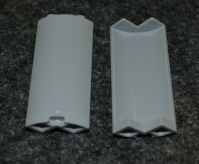 (2) 2x2x5 Light Gray 1/4 Round Wall Bricks ~ Lego ~ NEW ~ Castle | eBay