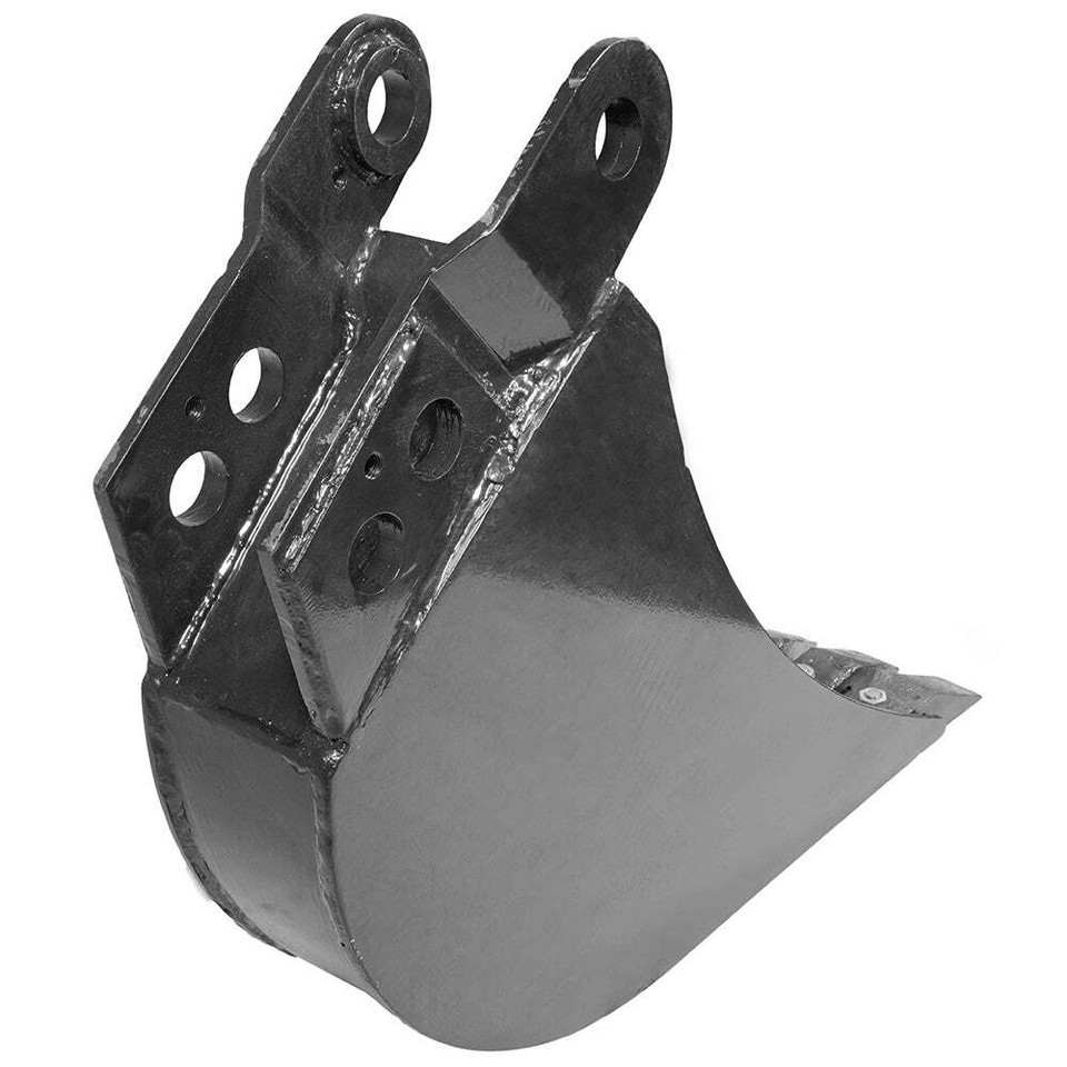 Titan Attachments 8" Front Hoe & Backhoe Bucket, Carbon Steel Teeth | eBay