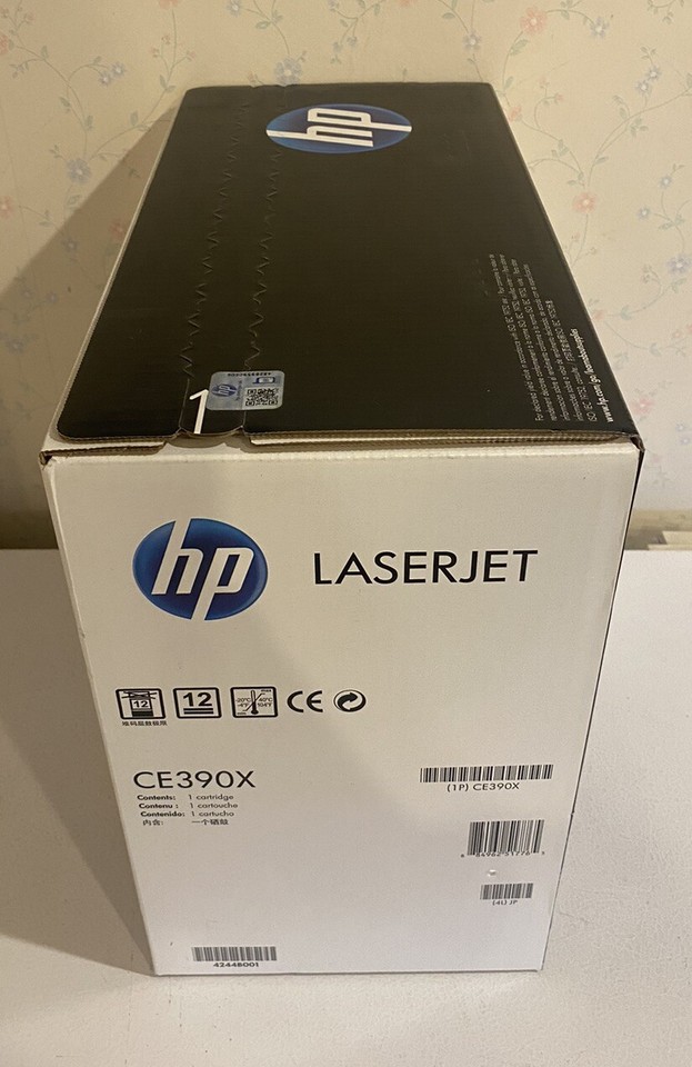 HP CE390X (90X) Hewlett Packard Black Toner Cartridge Genuine ...