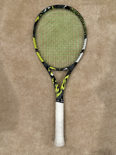 Used Babolat Pure Aero 2023 Tennis Racquet size 4 3/8 unstrung 300g/10 ...