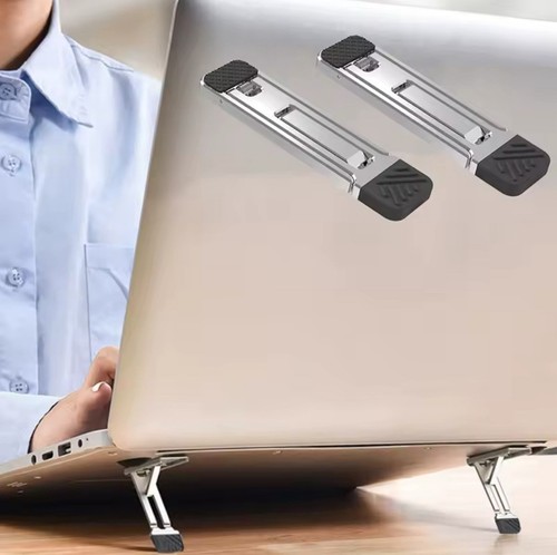Non-slip Zinc Alloy Laptop Riser Feet-Ergonomic ,Stable & Heat ...