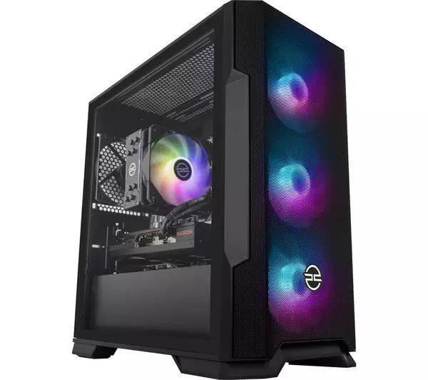 PCSPECIALIST Icon 260 Gaming PC - AMD Ryzen 5, RX 7600, 1 TB SSD | eBay UK
