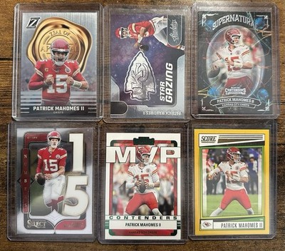 PATRICK MAHOMES 26 CARD LOT - BASE, COLOR.PRIZM, INSERTS - Chiefs | eBay