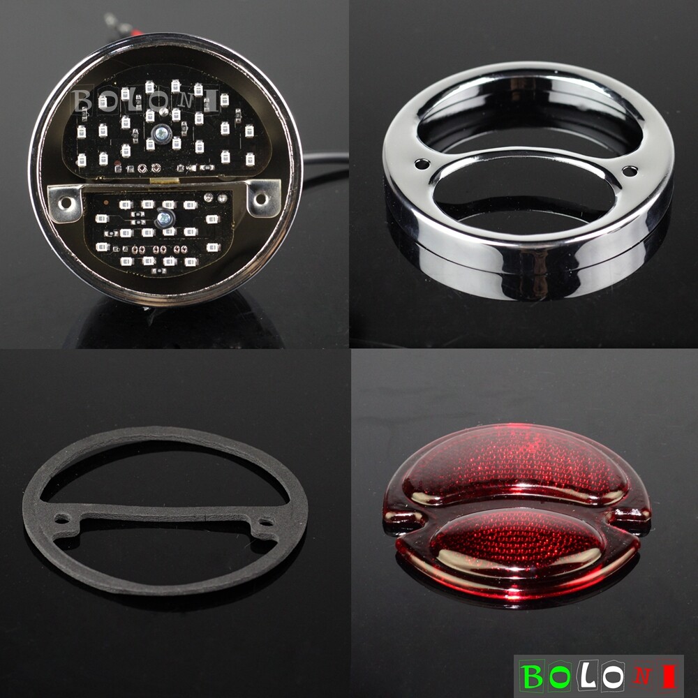 Pair LED Vintage Duolamp Brake Running Taillight For Ford Model A 1928 ...