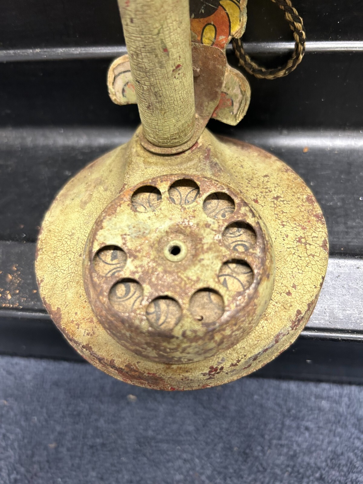 Vintage RARE Mickey Mouse Candlestick Telephone Toy | eBay