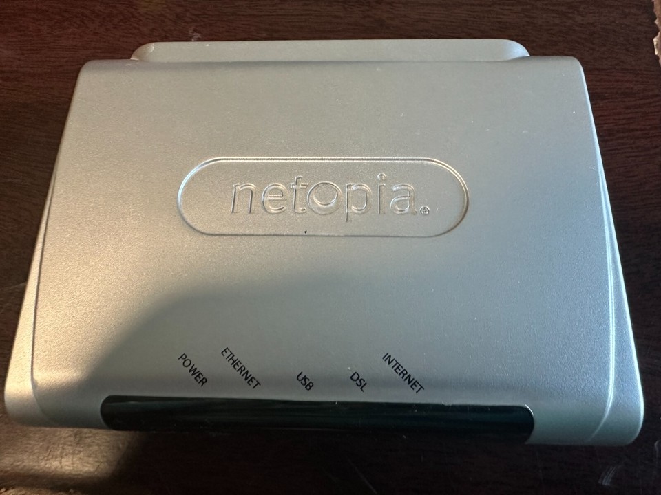 Netopia 2241N-006 ADSL 2/2+Gateway - Res, Single-Port Eth/USB Modem | eBay