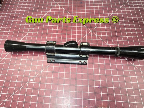 Weaver C4 4x 22 Scope with Weaver N3 Side Mount / Rings Rifle Scope | eBay