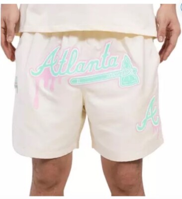 PRO STANDARD Atlanta Braves Drip logo Shorts Men’s Large NWT *Exclusive ...