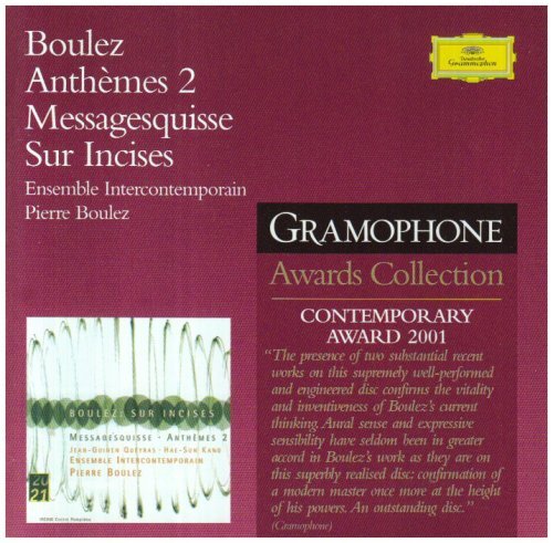 Boulez: Anthemes 2, Messagesquisse, Sur Incises - CD 9GVG The Cheap Fast Free 28947625285 | eBay