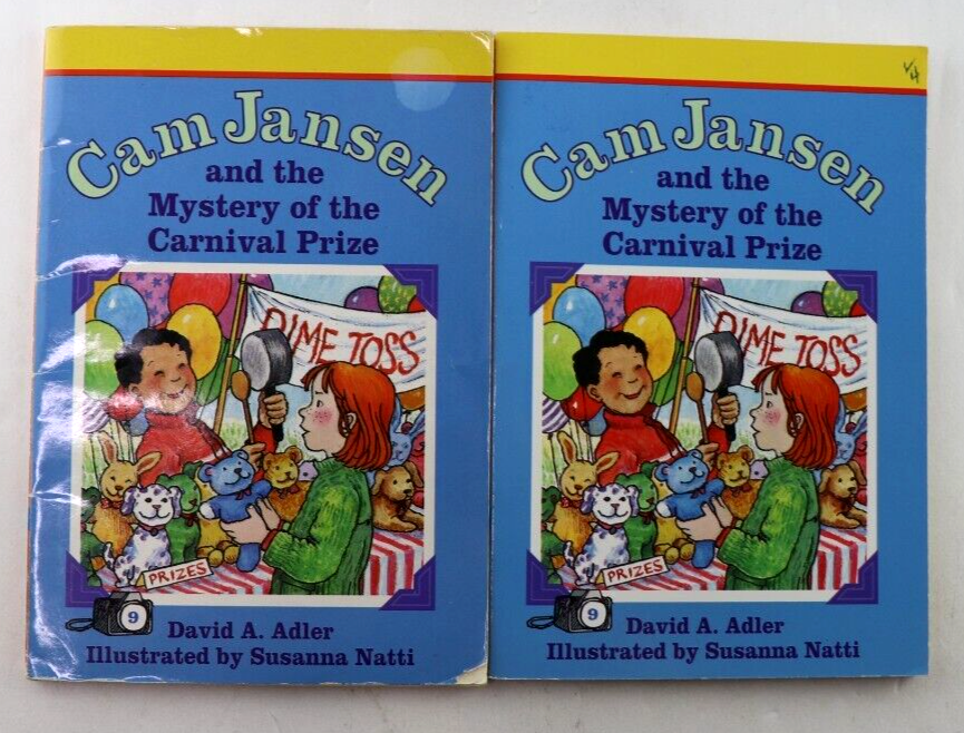 Lot of 4 Cam Jansen Mystery Chapter Books by David A. Adler Paperback ...