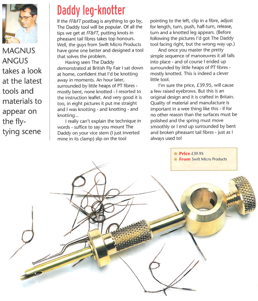 The DADDY Long Leg ***KNOT Tyer*** - High Qaulity BRASS - Ultra ...