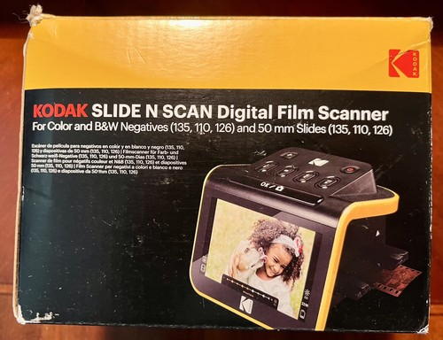 Kodak Slide N Scan Digital Film Scanner for Color and B&W Negatives Or ...