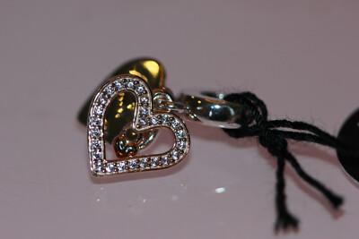 NIB VALENTINES'S 2020 PANDORA ROSE™ Sparkling Freehand Heart Dangle ...