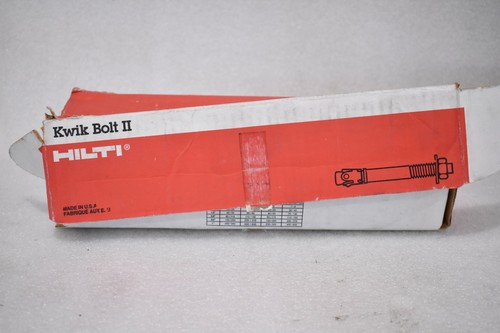 HILTI KWIK BOLT TZ2 (KB-TZ2) ULTIMATE EXPANSION ANCHOR (LOT OF 37) | eBay