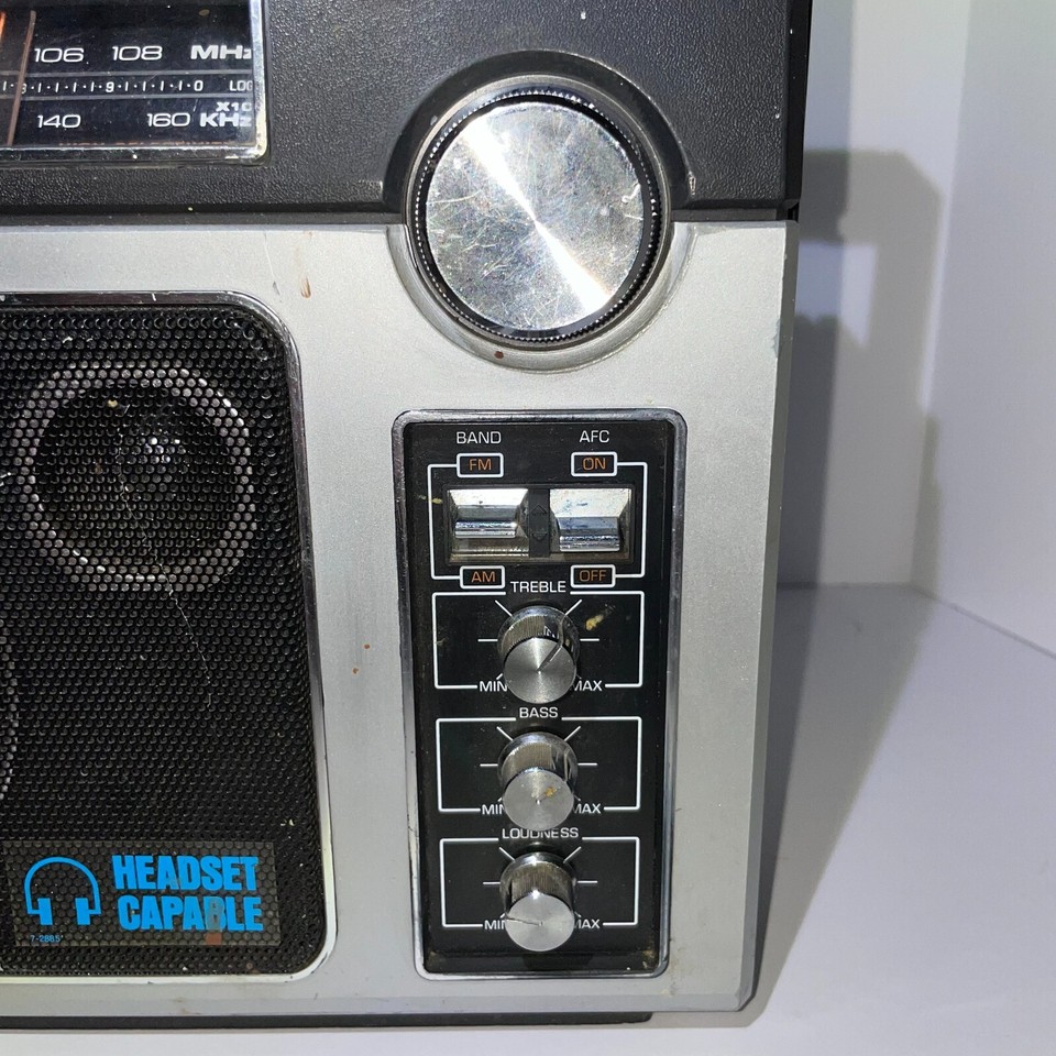 GE Superadio II Radio Model 7-2885 Portable Long Range Vintage | eBay