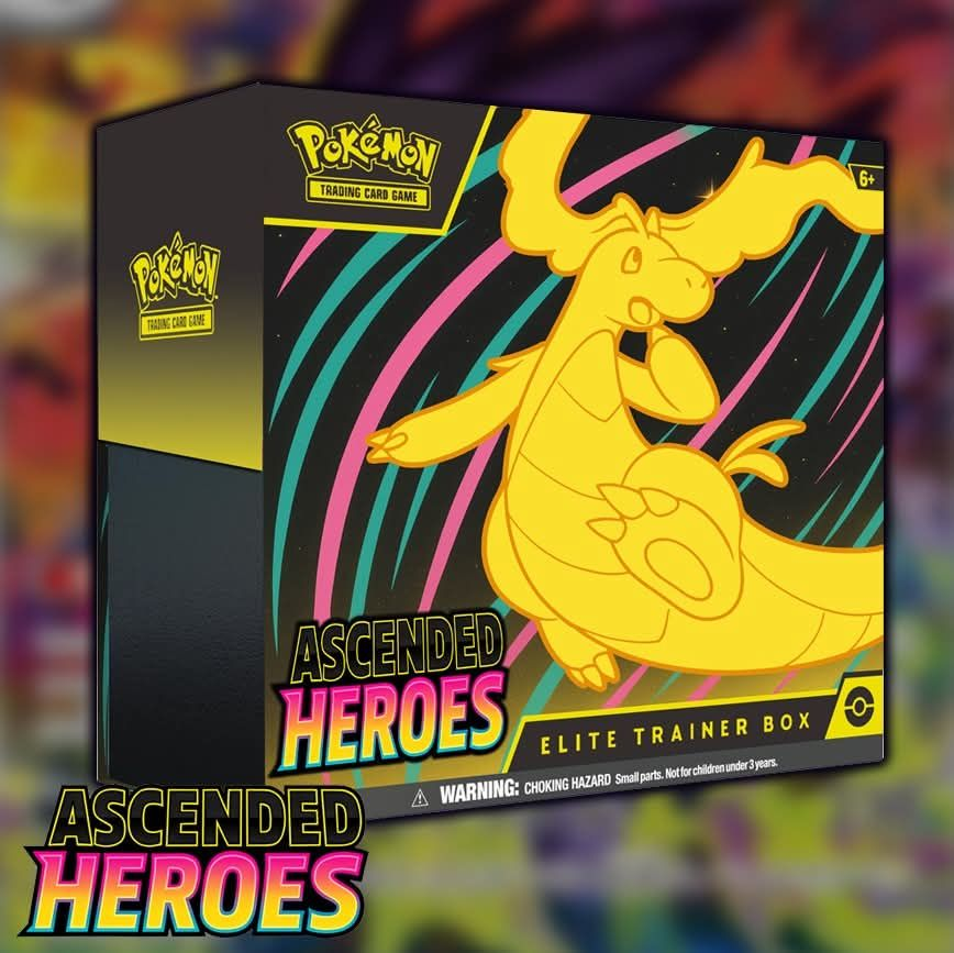 Ascended Heroes Elite Trainer Box ETB Sealed ASSORTED Pre Sale | eBay