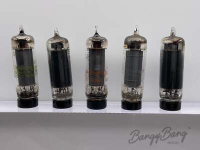5 Vintage Westinghouse 6AQ5/6005/6V6 Power Pentode Amplifier Audio ...