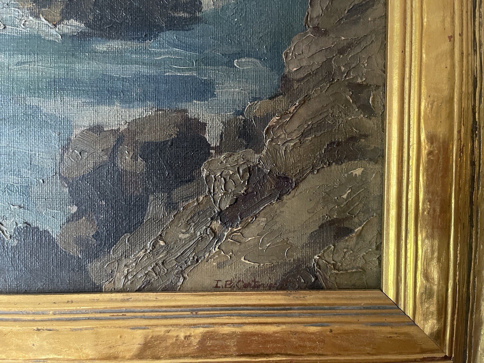 Isabel P. Cartwright Oil – “Carmel Highlands” California Seascape ...