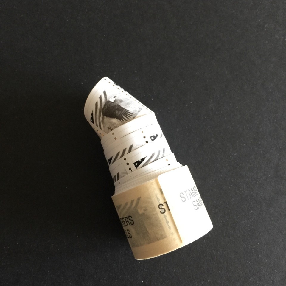 US STAMPS SC# TD119 Complete Roll of Test Stamps 100 Per Roll MNH | eBay