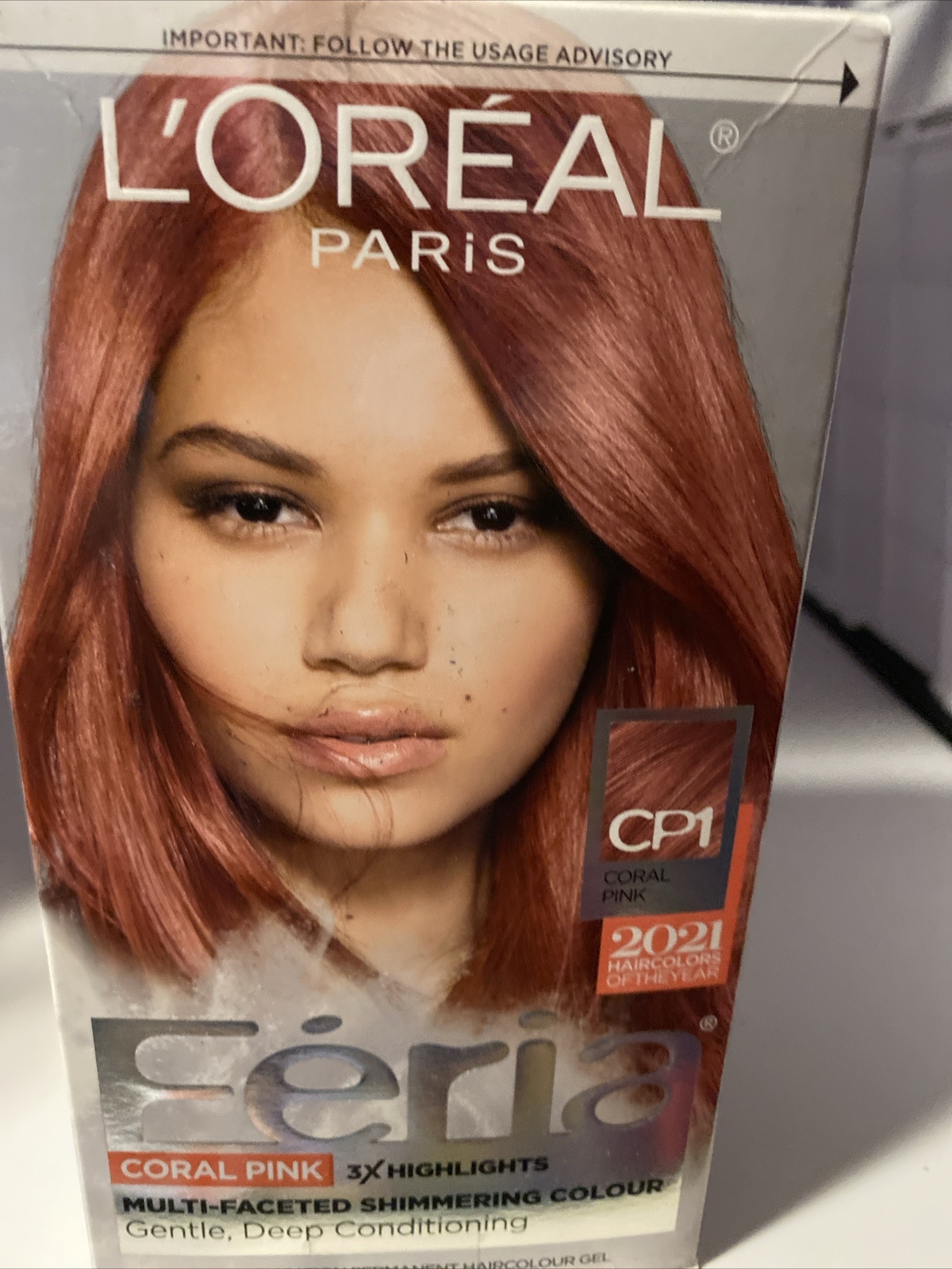 L'Oreal Paris Feria Hair Color - CP1 - CORAL PINK - Multi-Faceted ...