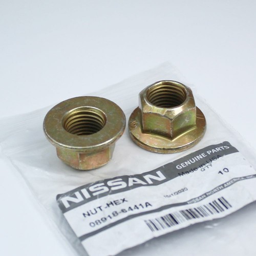 TWO GENUINE OEM NISSAN 2004-15 NUTS FOR TITAN FRONTIER XTERRA ARMADA ...
