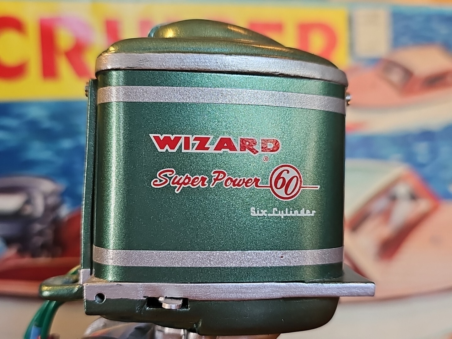 K&O CUSTOM Western Auto Wizard Super Power 60H Electric Outboard Motor ...