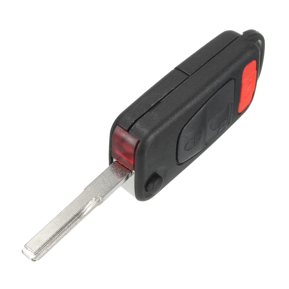 For Chrysler Crossfire 2004 - 2008 FLIP KEY KEYLESS FOB CASE SHELL AND ...