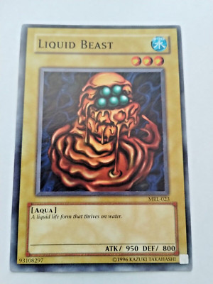 Yu-Gi-Oh! TCG Liquid Beast Magic Ruler MRL-023 Unlimited Common ...