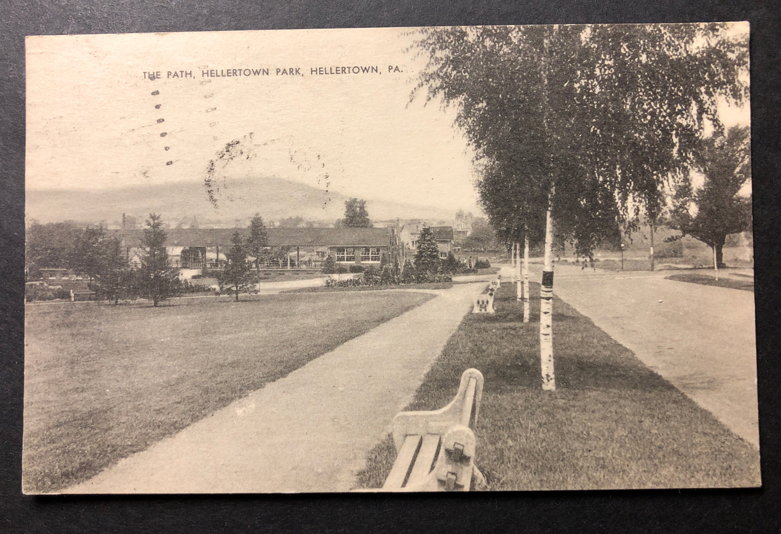 The Path Hellertown Park Hellertown Pennsylvania printed 1956 | eBay