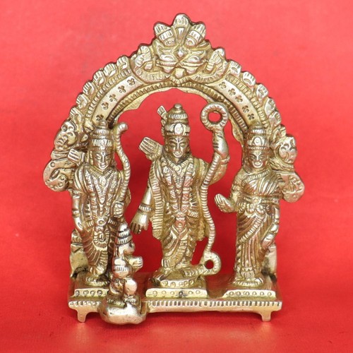 Handcraft Brass Lord Rama Darbar Statue Figurine Ram Darbar Sculpture ...