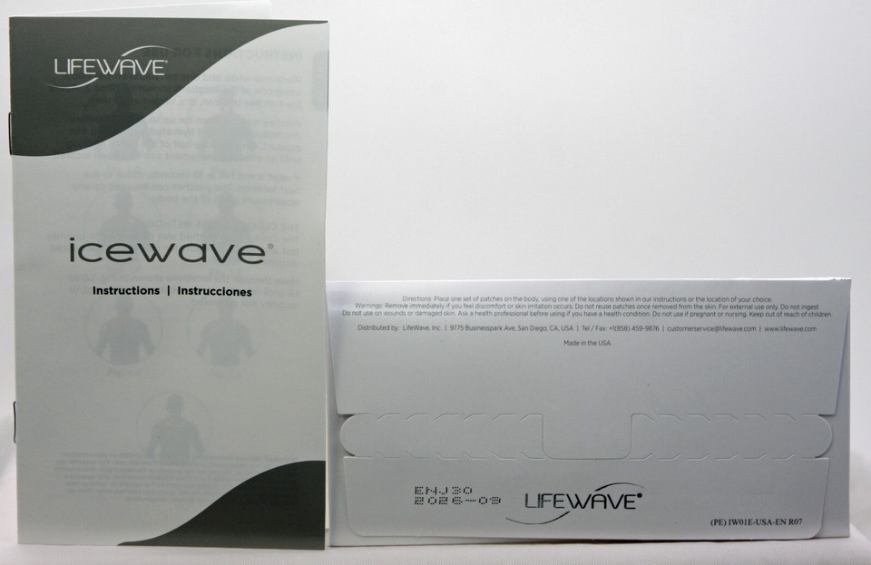 LifeWave IceWave, 30 Patches - Pain Relief Non-Drug - Exp. 8/2026 | eBay