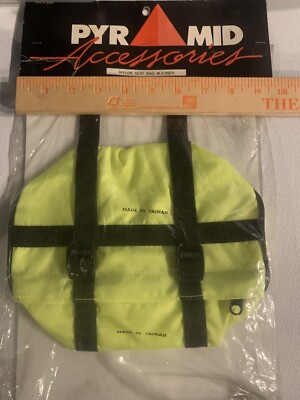 🍀PYRAMID BICYCLE NYLON SEAT BAG W LINER FOR MOUNTAIN BIKE ROAD BIKE ...